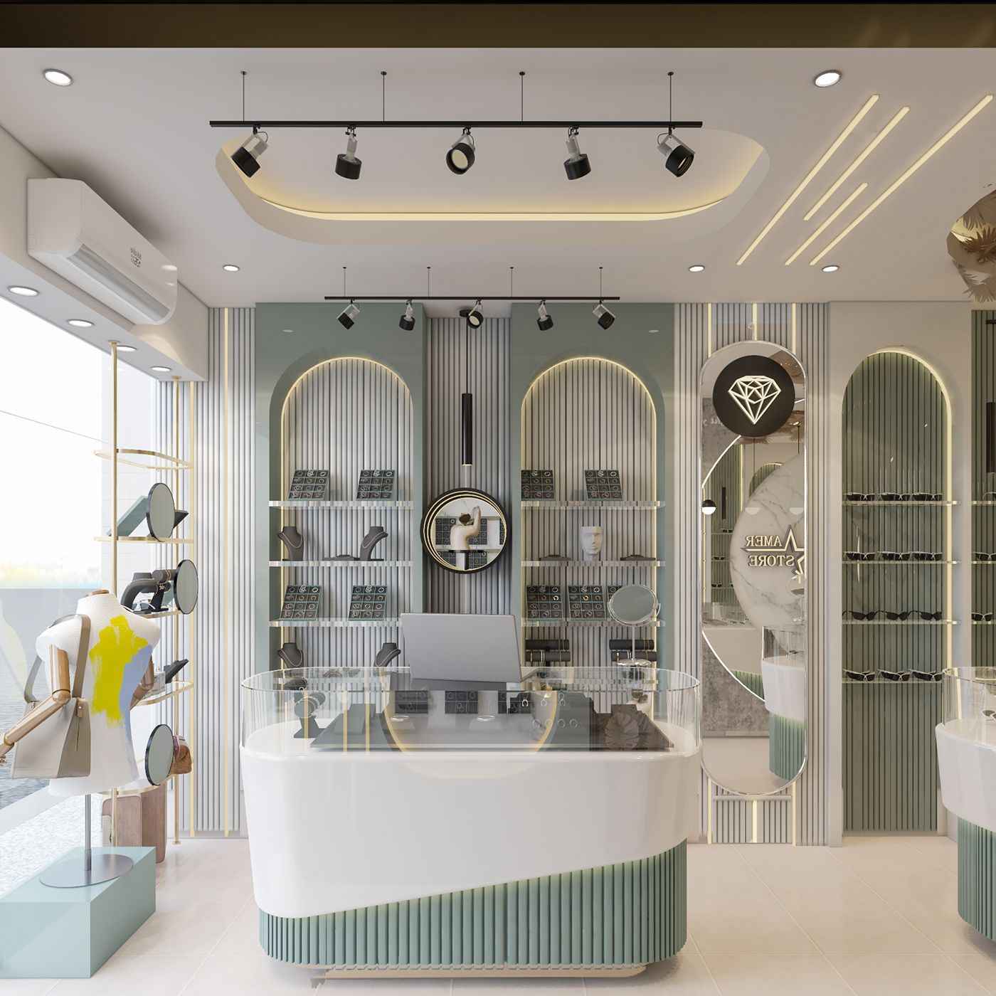 Beauty Salon Reception Area Layouts: How to Optimize Space and Style